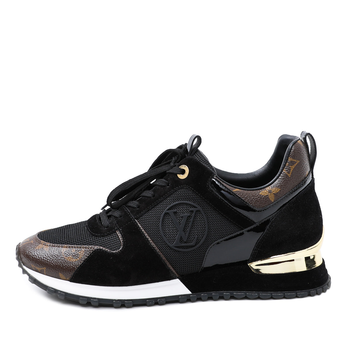 Louis Vuitton Bicolor Monogram Runaway Sneakers 40 – THE CLOSET