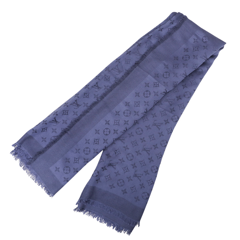 lv monogram shadow scarf