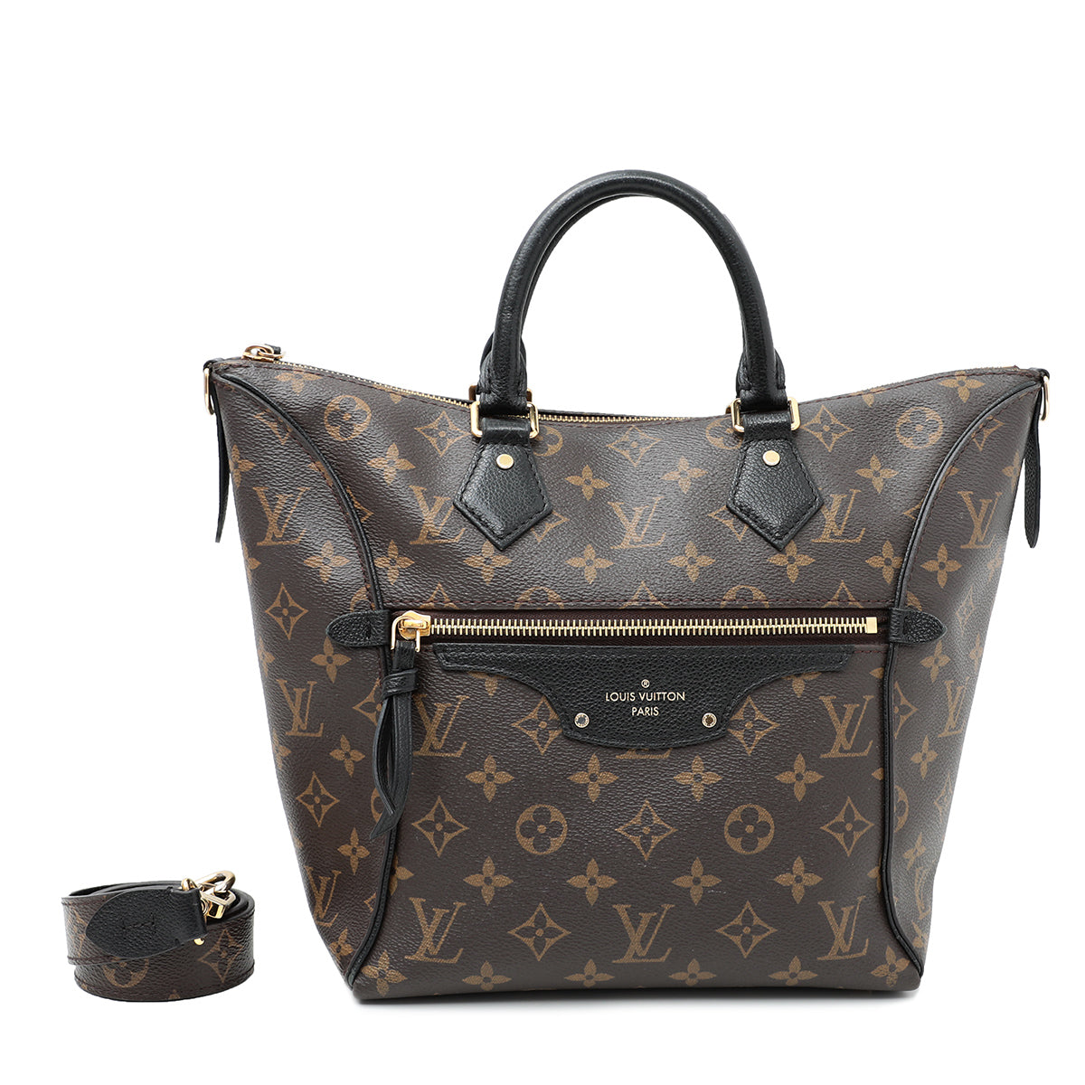 Louis Vuitton Noir Monogram Tournelle Bag – THE CLOSET