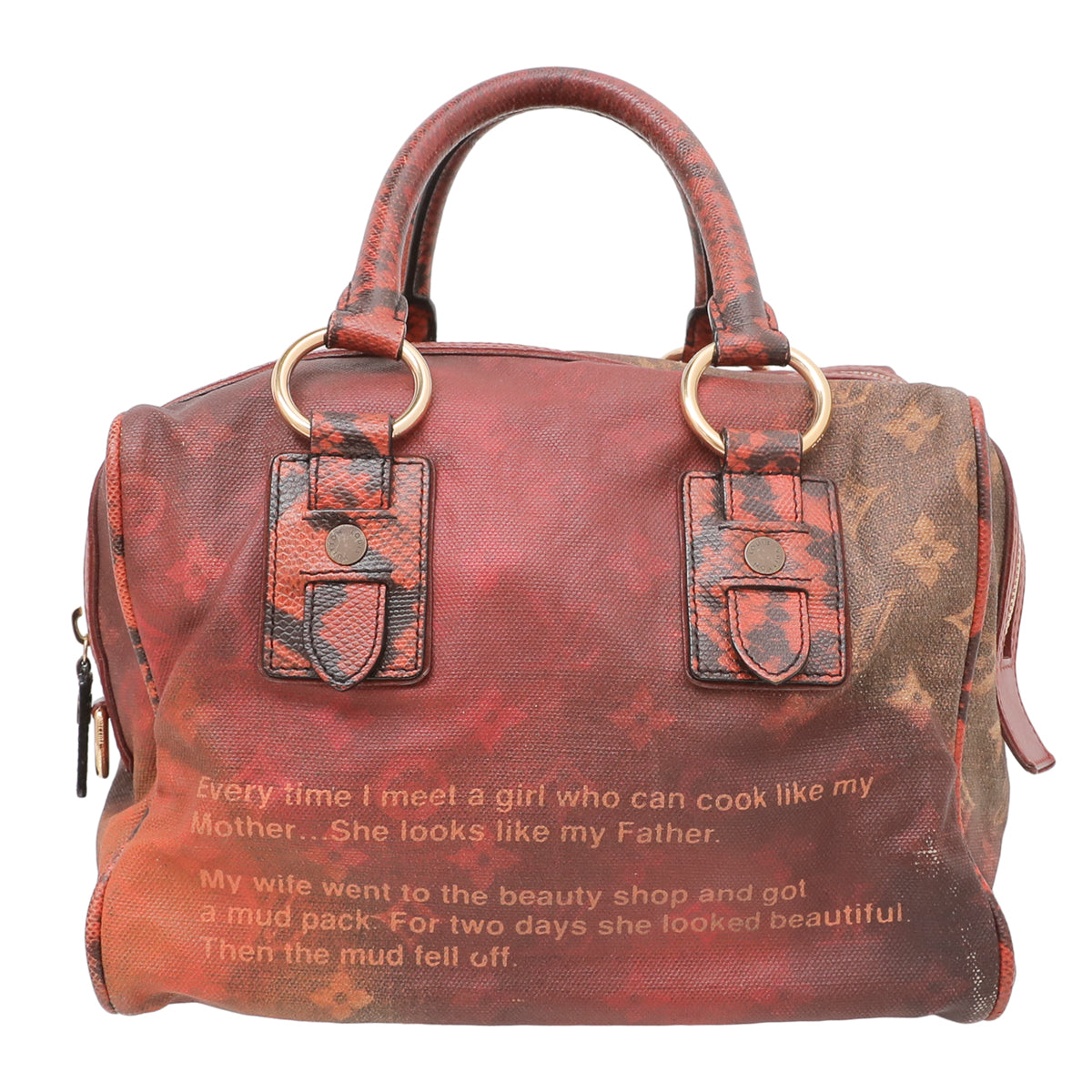 Louis Vuitton Bicolor Richard Prince Man Crazy Jokes Bag – THE CLOSET