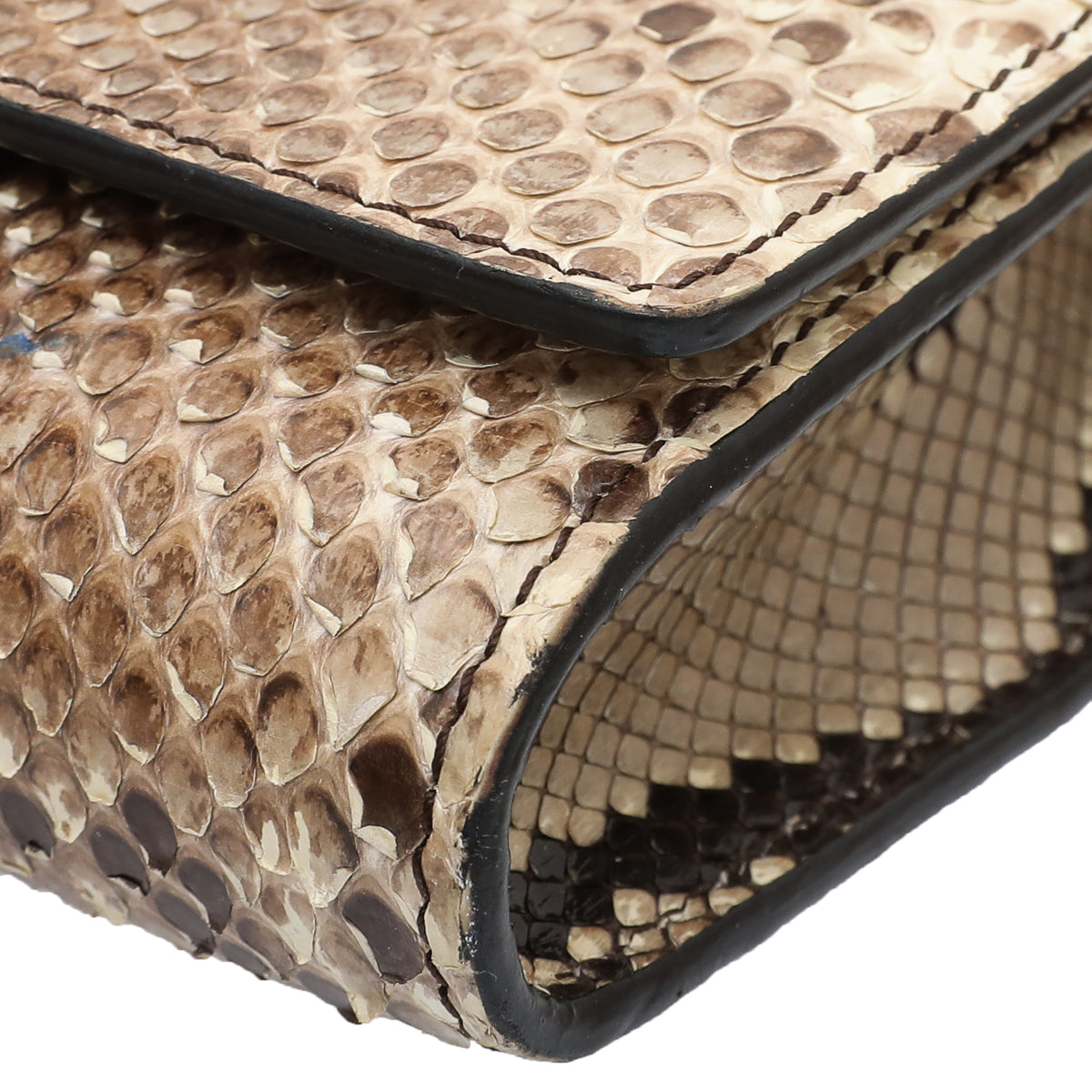 Louis Vuitton Bicolor Python Chain Louise MM Bag – THE CLOSET