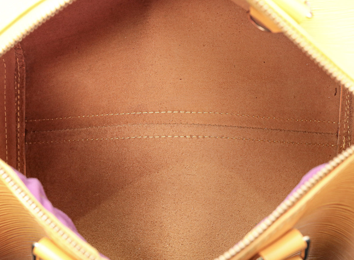 Louis Vuitton Tassil Yellow Speedy 30 – THE CLOSET