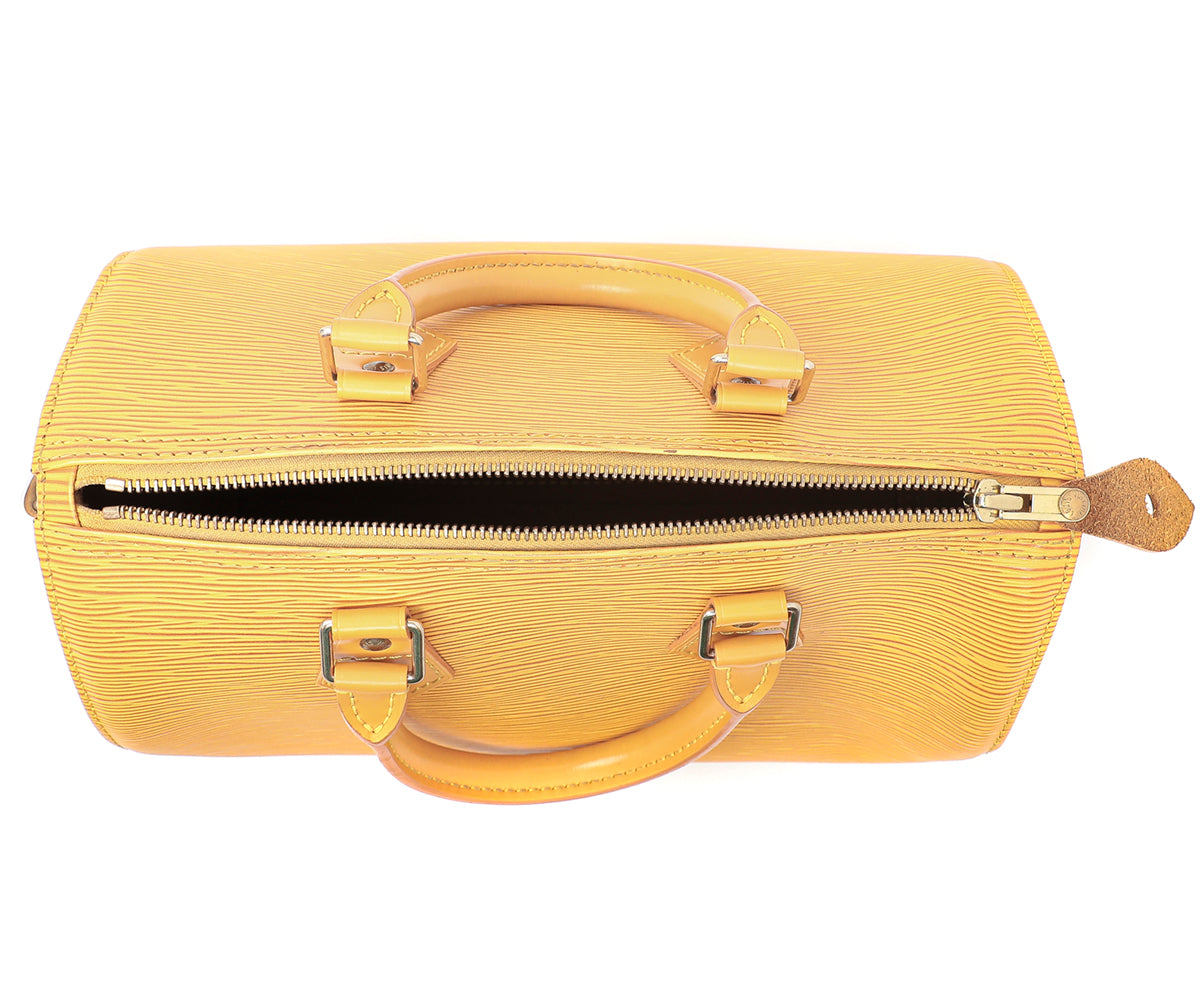 Louis Vuitton Tassil Yellow Speedy 30 – THE CLOSET