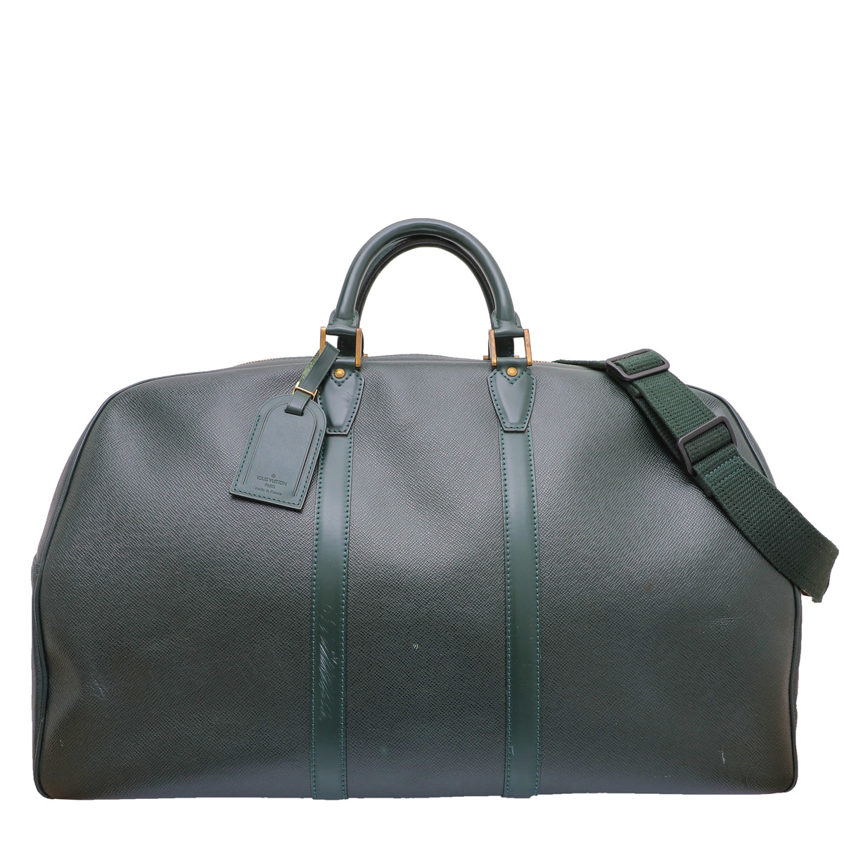 Louis Vuitton Epicea Green Taiga Kendall Keepall GM Bag – THE CLOSET