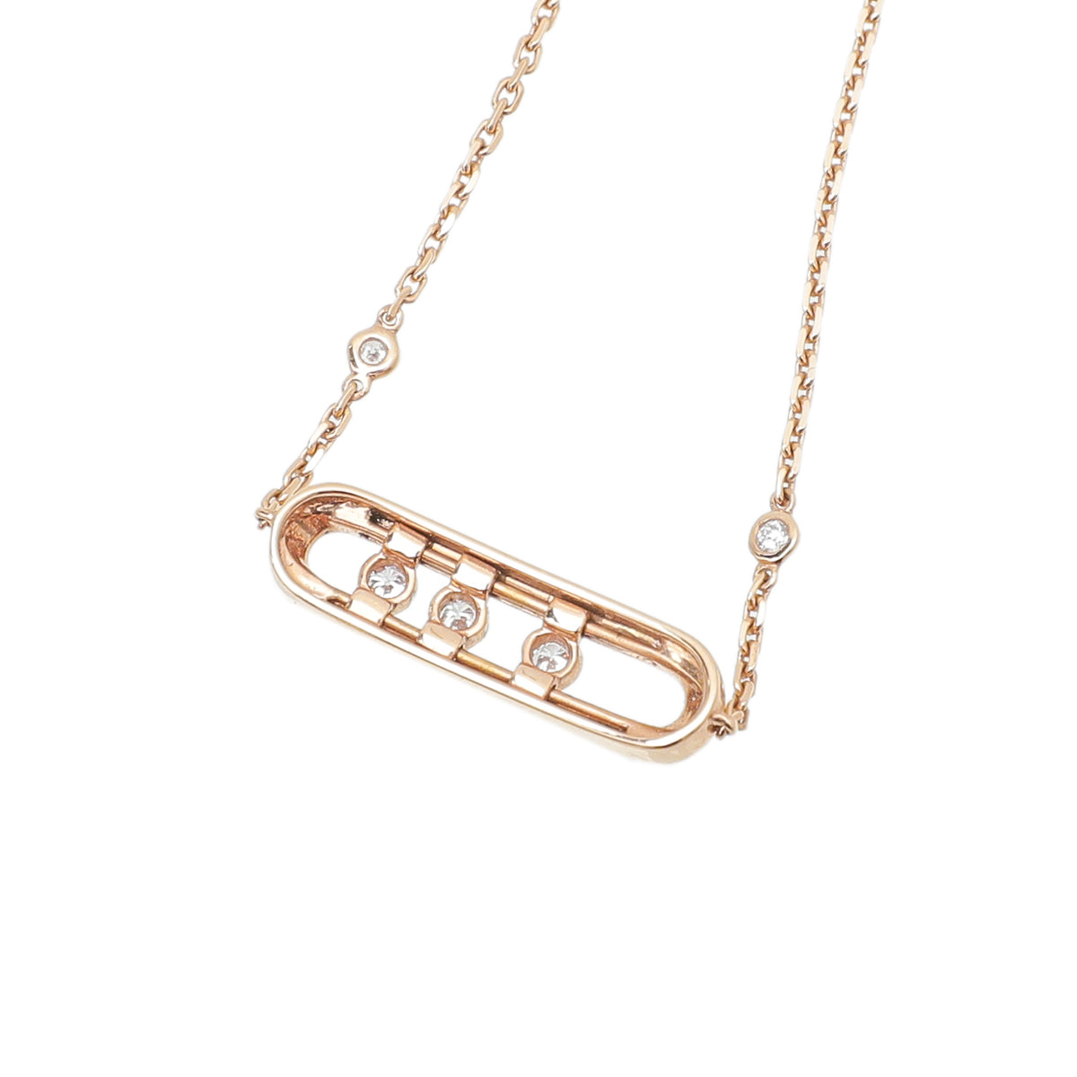 Messika 18K Rose Gold Diamond Move Classic Bracelet – THE CLOSET