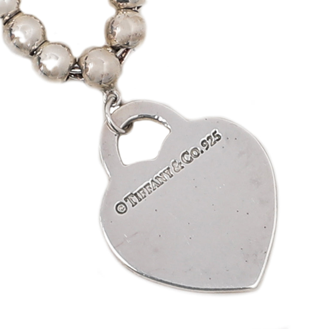 Tiffany & Co Silver Return To Tiffany Bead Necklace – THE CLOSET