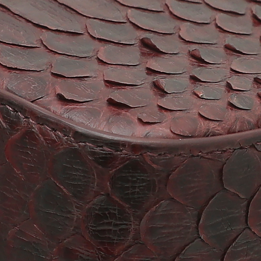 Tom Ford Burgundy Python Chain Natalia Bag – THE CLOSET