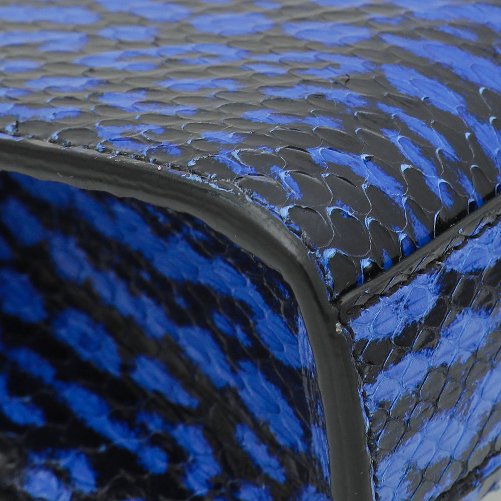 YSL Bicolor Python Kate Flap Bag – THE CLOSET